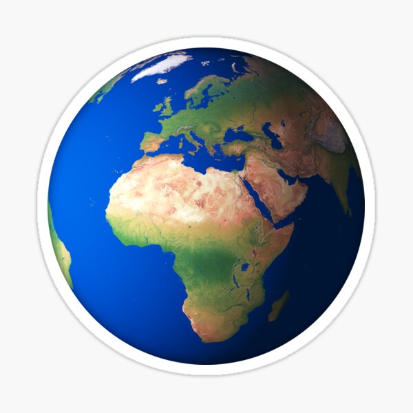 "Beautiful Planet Earth Design" Sticker for Sale by Sparks01 | Redbubble