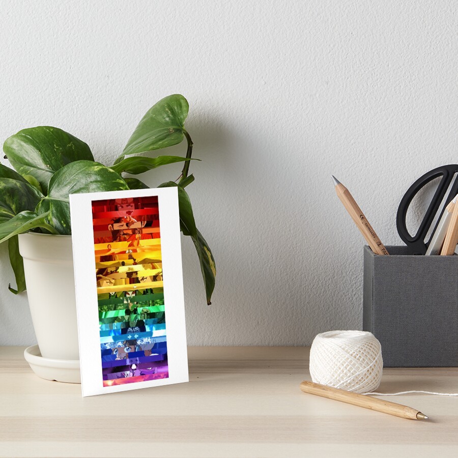 "The Many Colors Of Atla (Vertical Edition)" Art Board Print for Sale ...