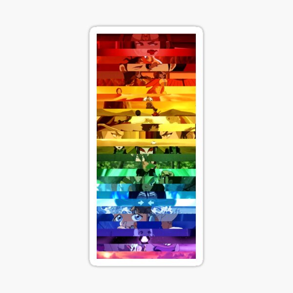 "The Many Colors Of Atla (Vertical Edition)" Sticker for Sale by ...