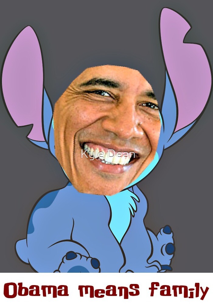 "Obama Means Family" by Kyle Dean | Redbubble