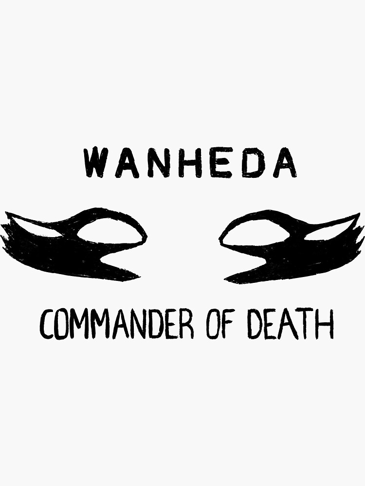 "Wanheda Commander of death" Sticker for Sale by michalsaitowitz ...