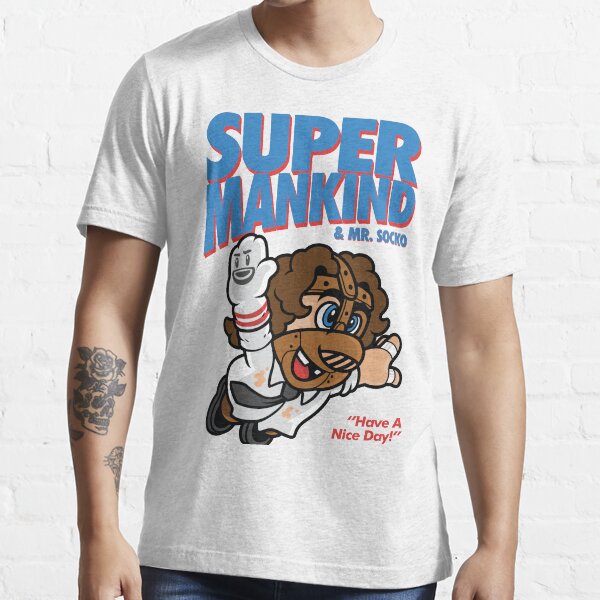 Essential T-Shirt for Sale mit "Super Menschheit" von harebrained | Redbubble