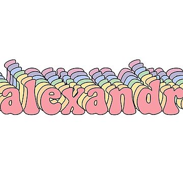 Name Graphics Alexandra 082145