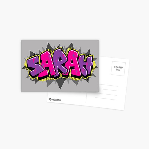 Graffiti Name Postcards | Redbubble