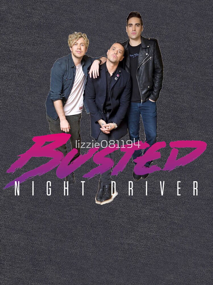 Busted Night Driver Classic T-Shirt, Busted Reunion Tour 2023 sold by ...