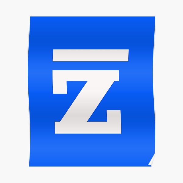 "Alphabet letters , alphabet Z" Poster by ZOMBAi | Redbubble