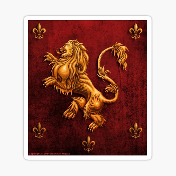 "House Sigil" Sticker by Thedragonofdoom | Redbubble