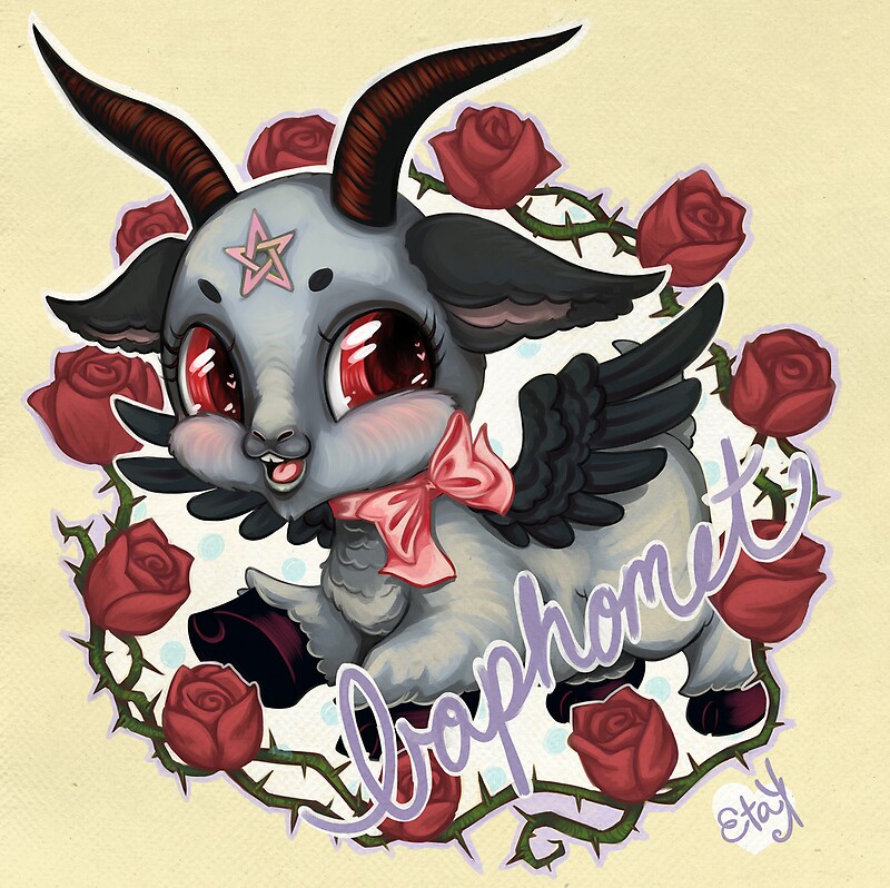 "Kawaii Baphomet" by artetak | Redbubble