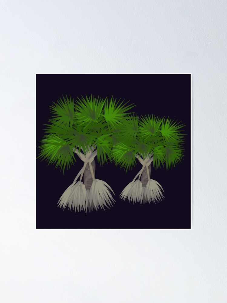 "The legendary Tahina Spectabilis Madagascan Palm." Poster by Geomoon ...