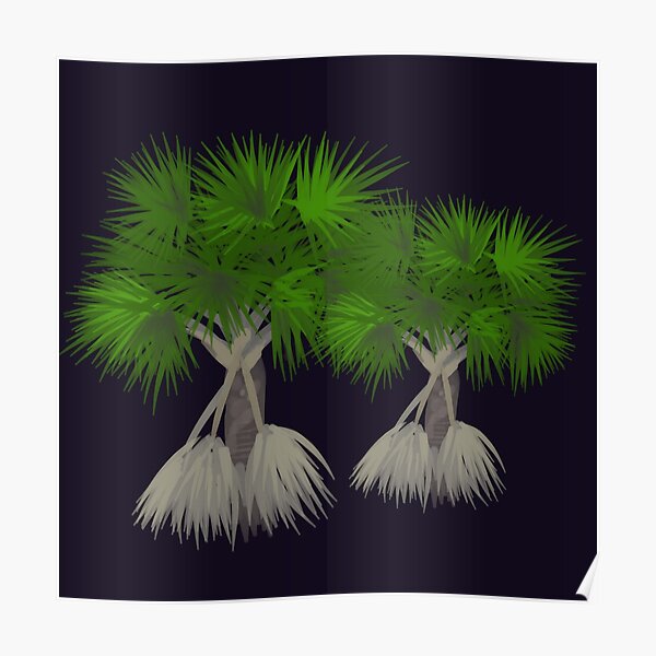 "The legendary Tahina Spectabilis Madagascan Palm." Poster by Geomoon ...