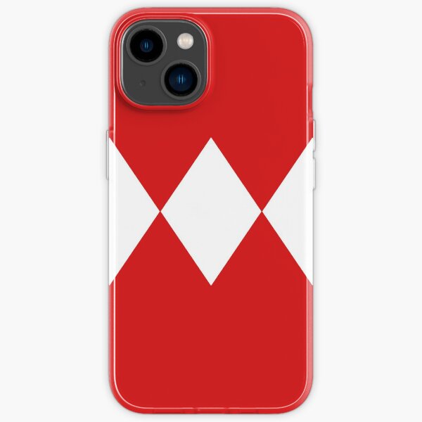 "Mighty Morphin Power Rangers Red Ranger Design" iPhone Case for Sale ...