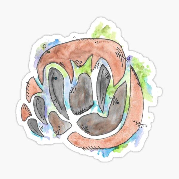Druid Class Symbol Sticker By Ajthejuiceman Redbubble