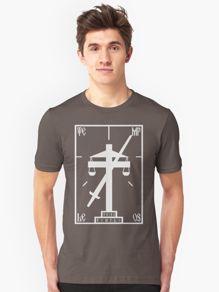 "Terry Davis Temple OS Retro Logo" T-shirt by TopNotchRamen | Redbubble