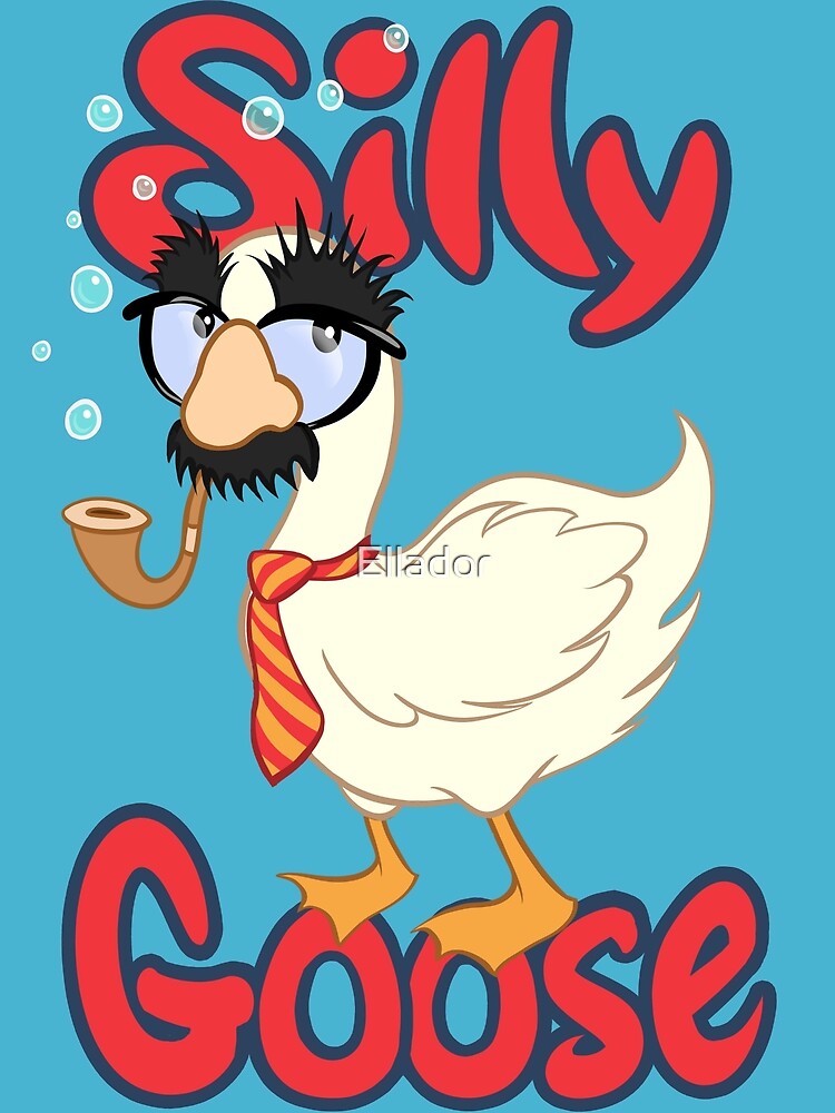"Silly Goose" Art Print for Sale by Ellador | Redbubble