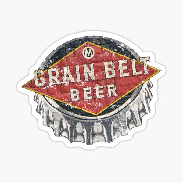 Grain Belt Stickers | Redbubble
