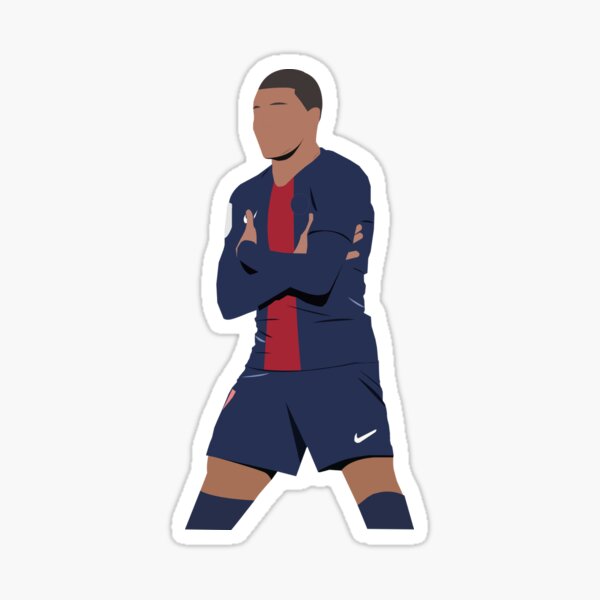 Kylian Mbappe Stickers | Redbubble