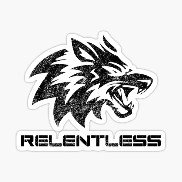 "Relentless Health Logo" Sticker for Sale by RHealth | Redbubble