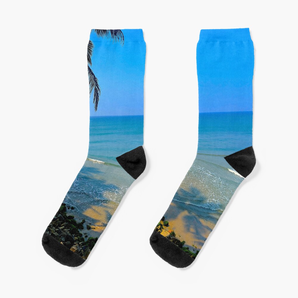 "Beach Waves" Socks for Sale by SassyStore | Redbubble