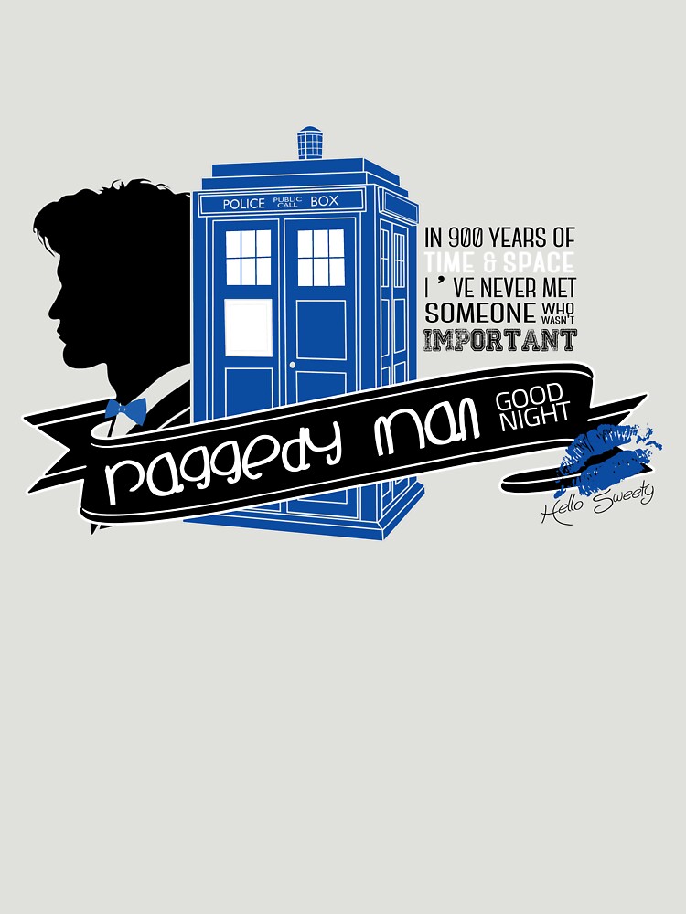 "Raggedy Man Goodnight" T-shirt by runningRebel | Redbubble | eleventh ...