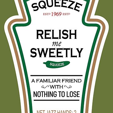 "Funny Customizable Sweet Relish Label - please view artist notes to ...