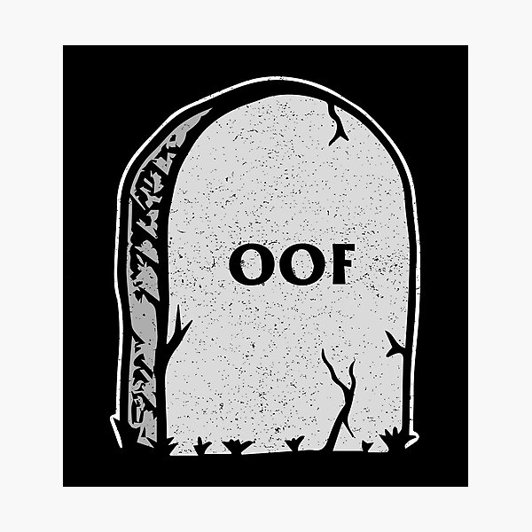 Oof Stones Wall Art | Redbubble