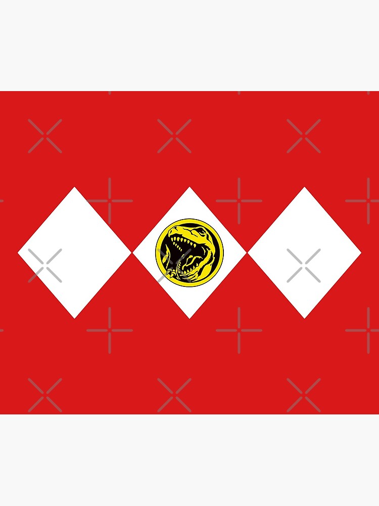 "MMPR Red Ranger With Coin" Art Print for Sale by EstelaGremista ...