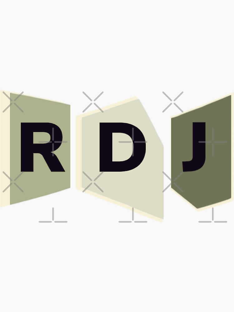 Sticker « RDJ », par kittenboys2 | Redbubble