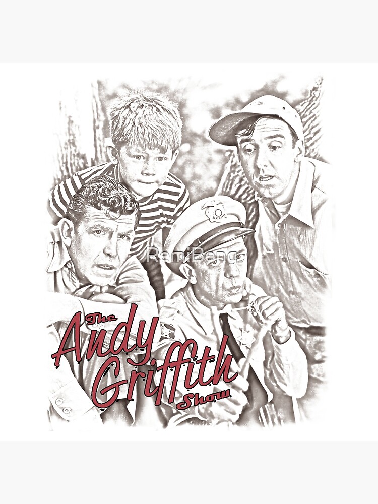 "Andy Griffith Sketch" Framed Art Print for Sale by RemiBeng | Redbubble