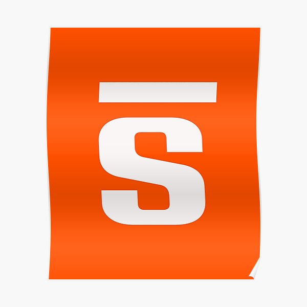 Póster «Letras del alfabeto, alfabeto S» de ZOMBAi | Redbubble