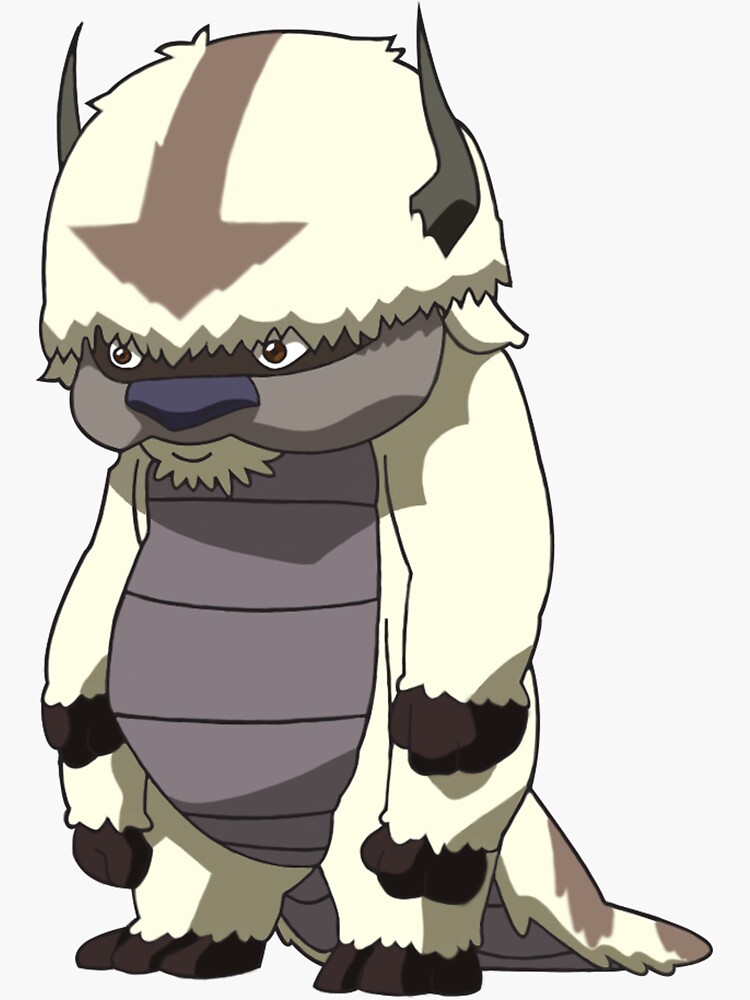 "Standing Appa ATLA" Sticker for Sale by spartancupcake | Redbubble