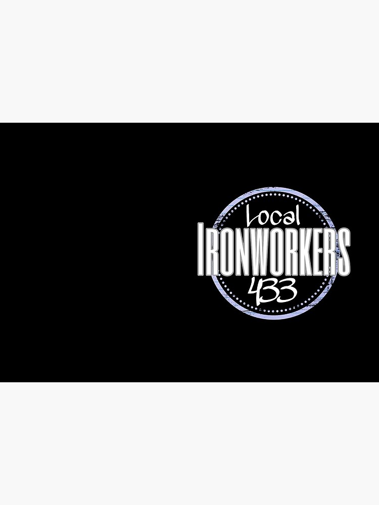 "Local 433 Ironworkers" Mask for Sale by AnstyAndDumb | Redbubble