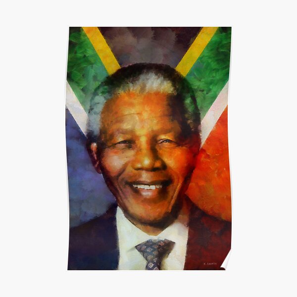 Nelson Mandela Posters | Redbubble