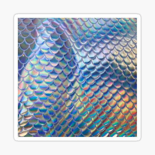 "Mermaid fish scales" Sticker for Sale by shaggydawgg | Redbubble