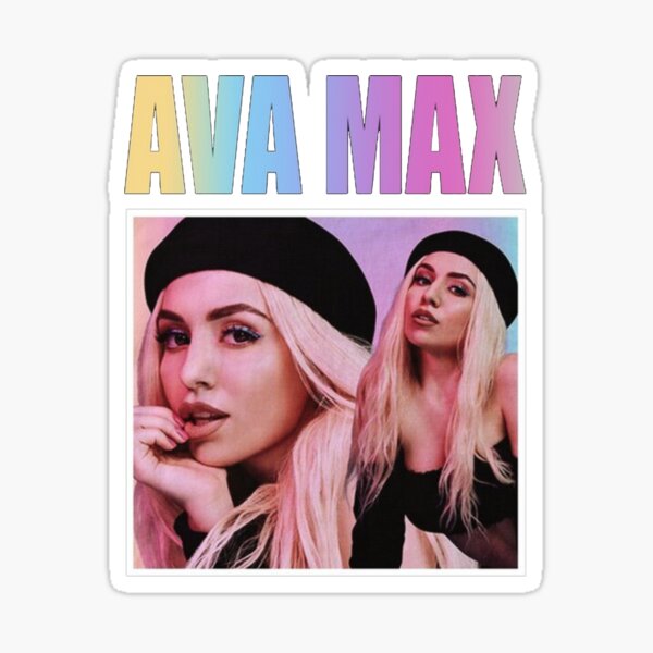 Sticker: Ava Max | Redbubble