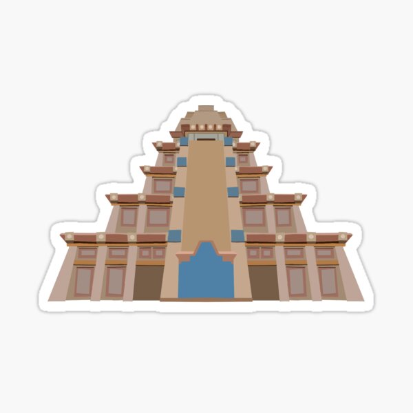 "Epcot World Showcase Mexico Pavilion" Sticker by designsbynat3 | Redbubble
