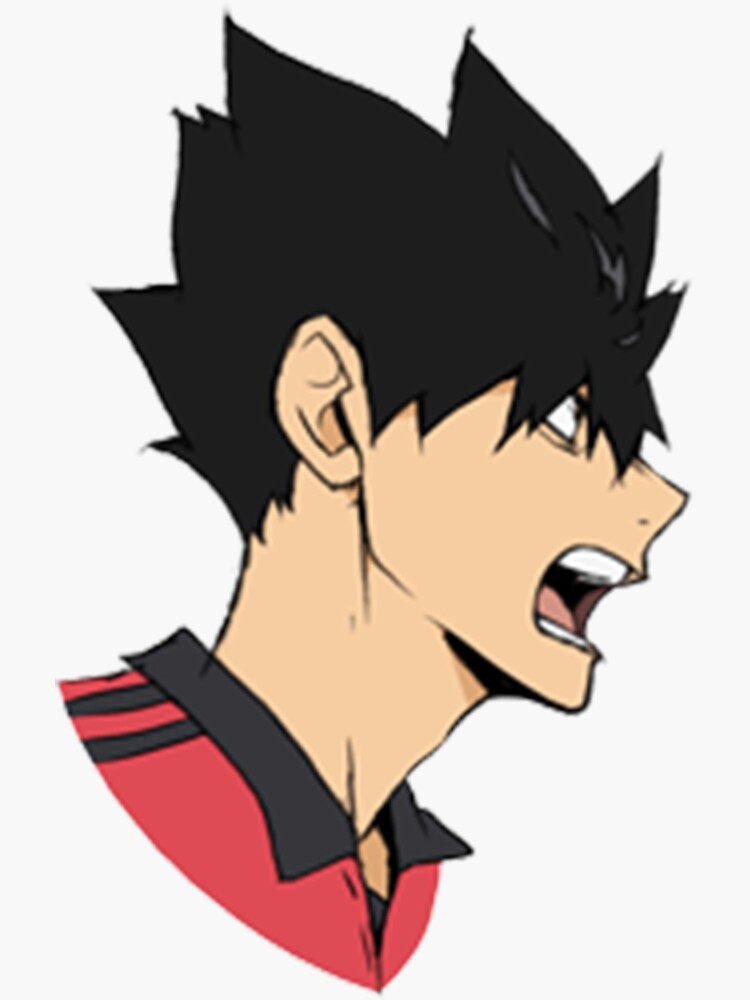 "Kuroo" Sticker by kawaiicrossing | Redbubble
