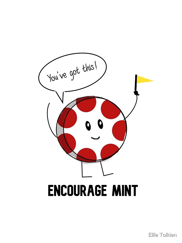 "Encourage Mint" Canvas Print for Sale by emilykseaver | Redbubble