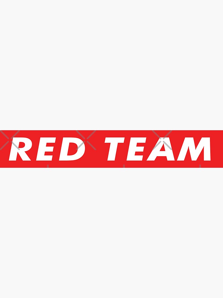 "RED TEAM - CYBER SECURITY" Sticker for Sale by Fast-Designs | Redbubble