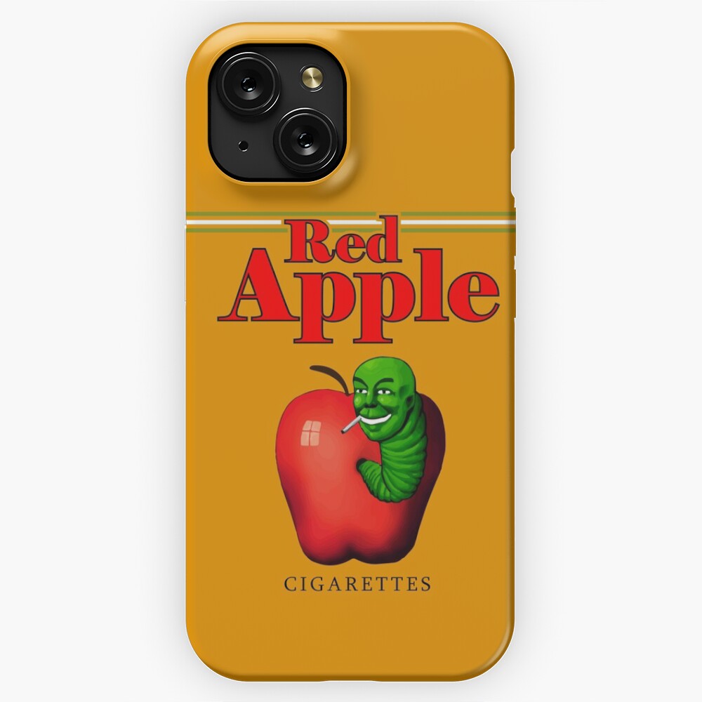 "Red Apple Cigarettes" Sticker for Sale by breh-art | Redbubble