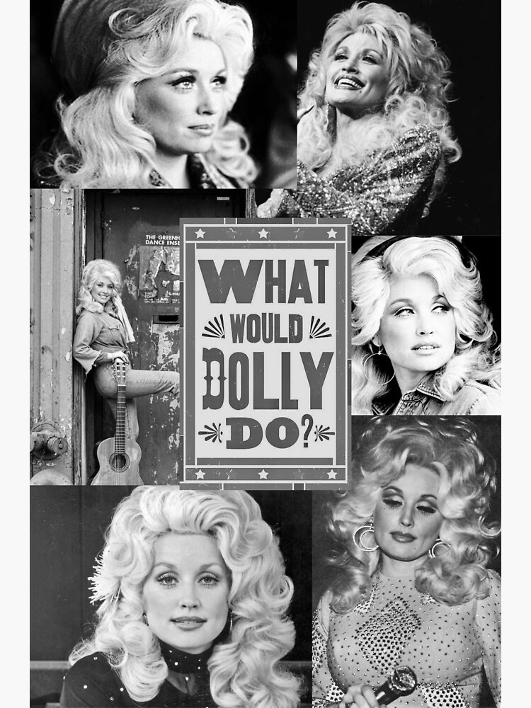 "Dolly Parton Aesthetic Collage " Sticker for Sale by miadennis12 ...