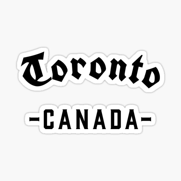 "Toronto Canada" Sticker for Sale by mustafamurad29 | Redbubble