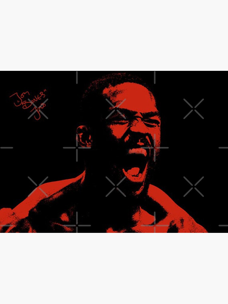 "Jon Bones Jones Art" Sticker for Sale by markmcg777 | Redbubble