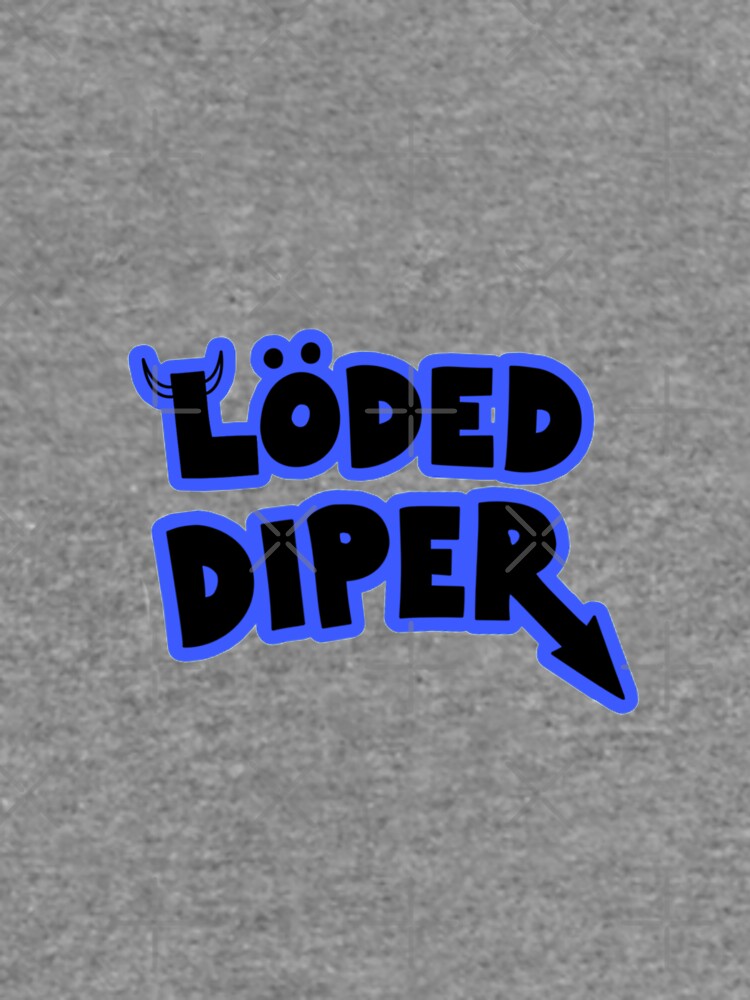 "loded diper logo from a diary of a wimpy kid" Lightweight Sweatshirt ...