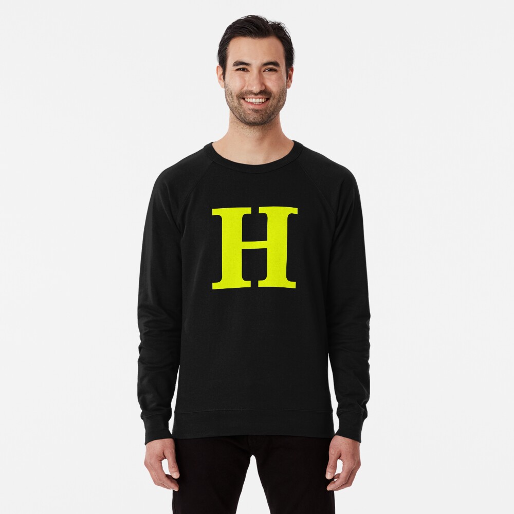 "Yellow Letter H" Sticker for Sale by DevineDesignz | Redbubble