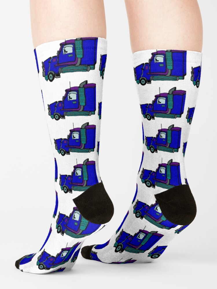 "Truck" Socks for Sale by rockabilby | Redbubble