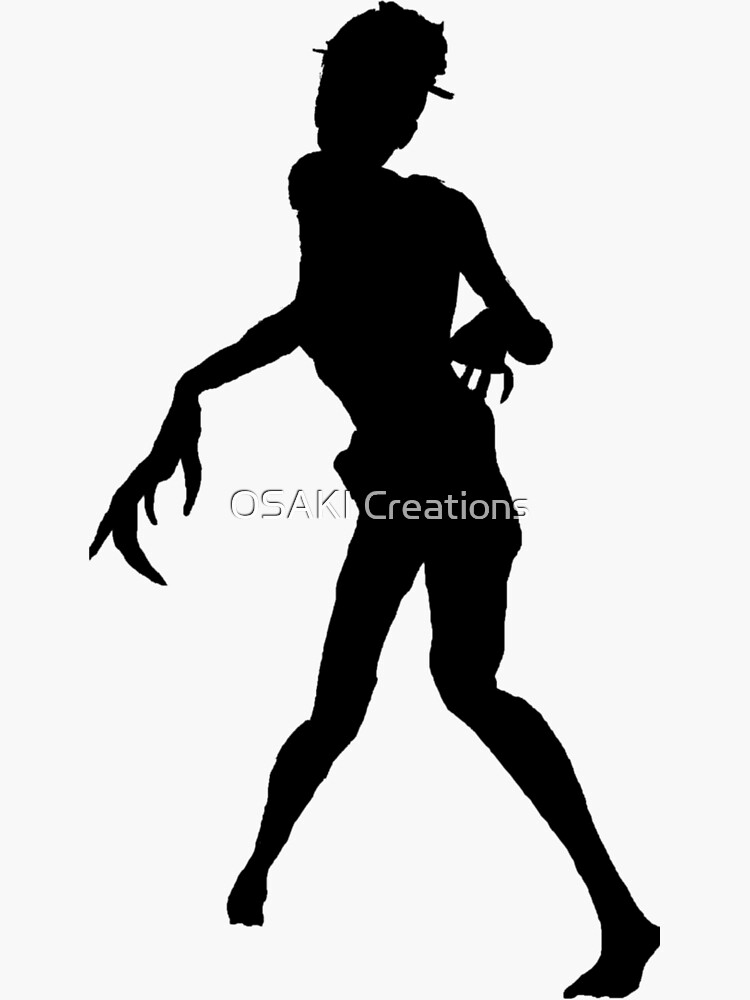"Hag Silhouette" Sticker for Sale by BabeBoutique | Redbubble