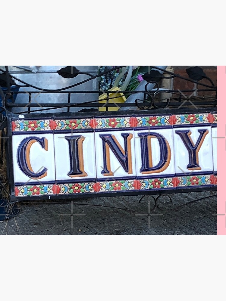 "Cindy, A gift for Cindy, Cindy sticker" Art Print by PicsByMi | Redbubble