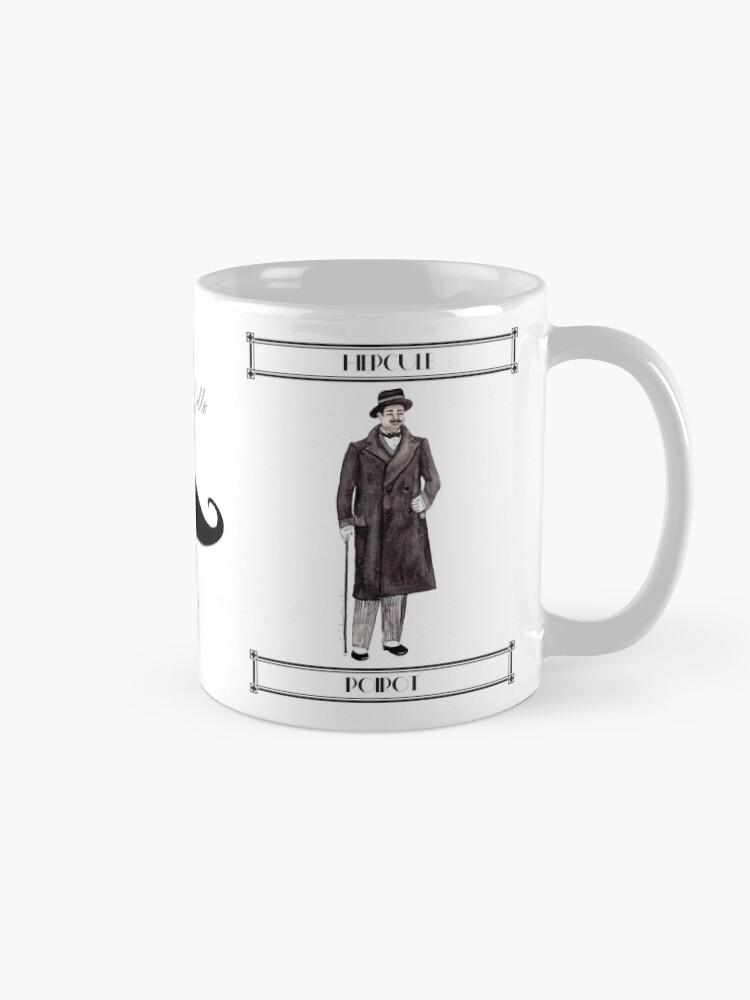 Mug à café « Hercule Poirot », par SomeLittleGood | Redbubble