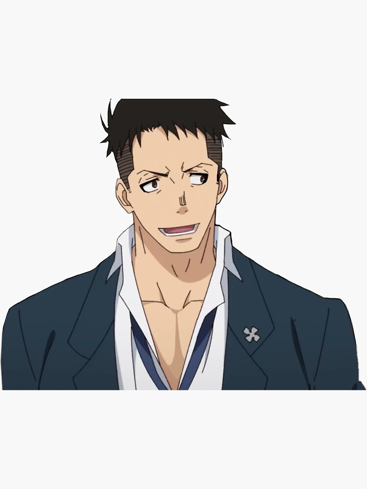 "Obi Akitaru" Sticker by kawaiicrossing | Redbubble