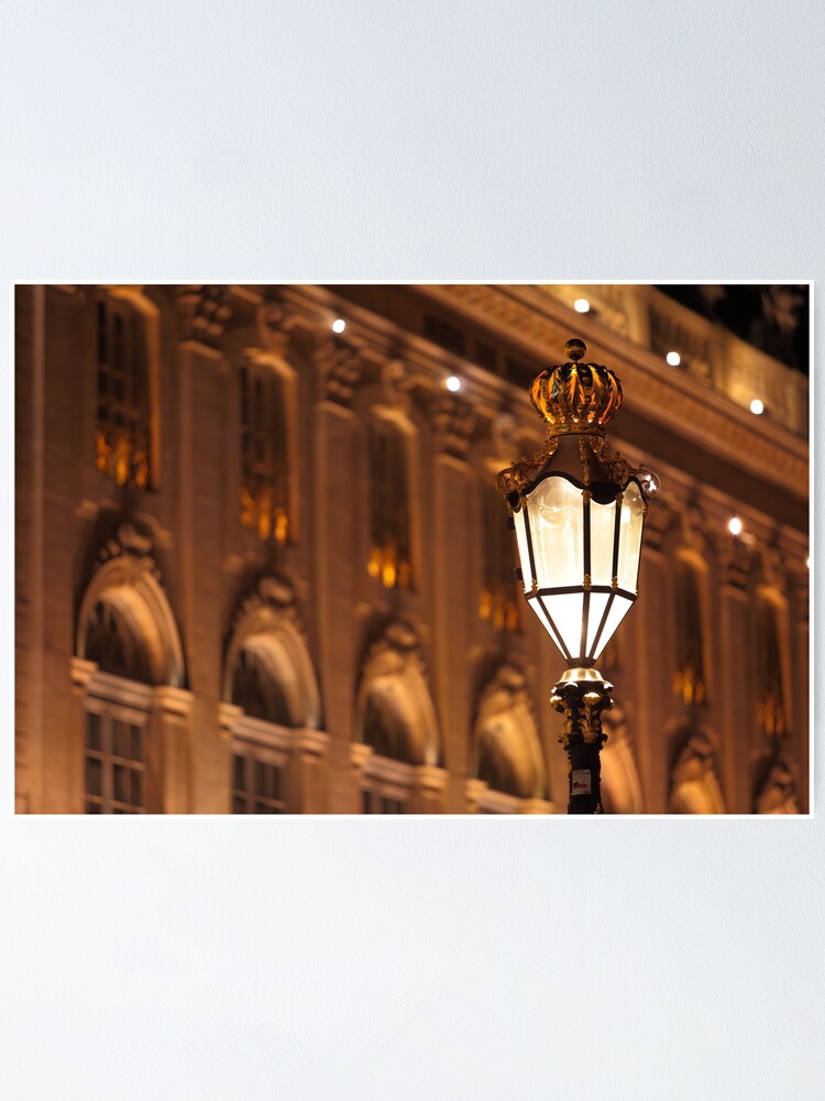 "Zoom on a light, Place Stanislas, Nancy, France" Poster by remos ...